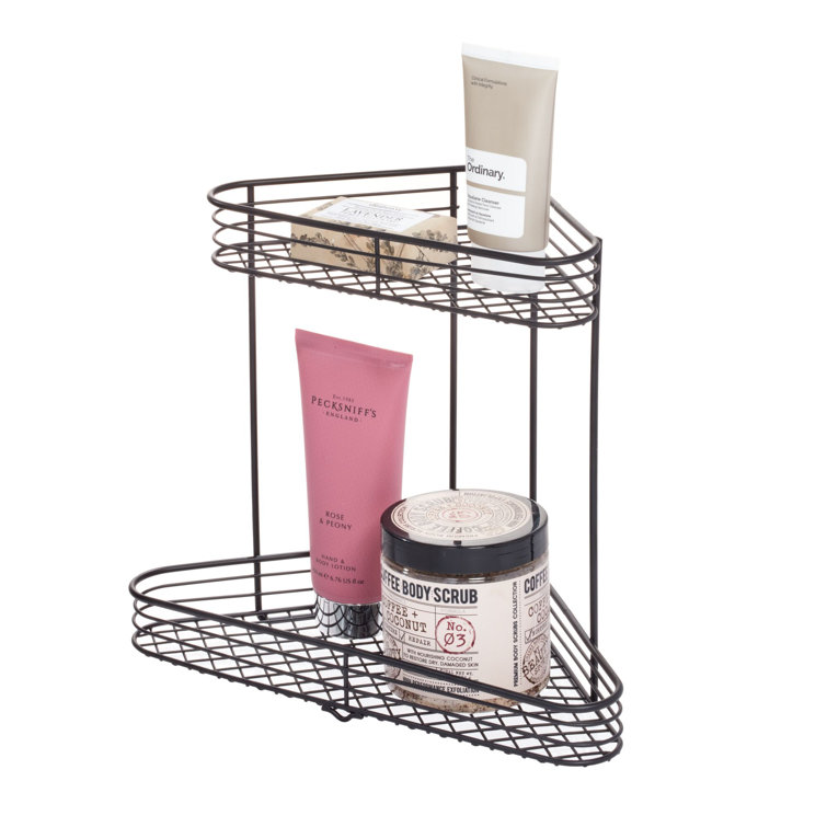 Idesign Vienna 2 Tier Corner Shelf Wayfair Canada